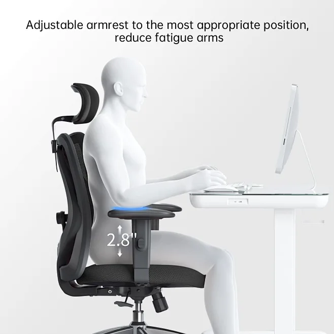 Amazon.com: SIHOO M18 Ergonomic Office Chair for Big and Tall People ...