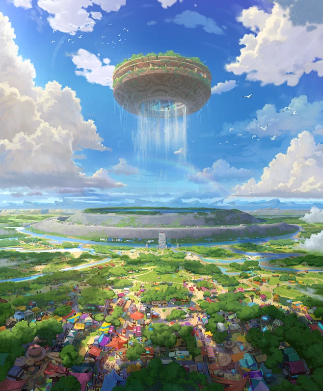 Soul fighter visual development and concept art-花瓣网