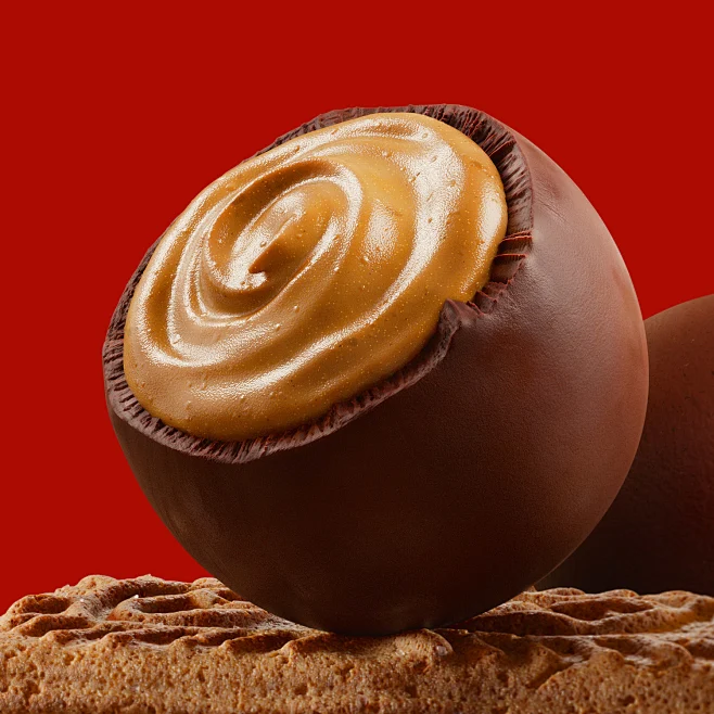 3D | CGI | Chocolate Truffles :: Behance-花瓣网