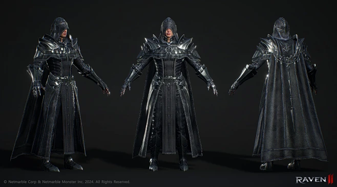 RAVEN 2 - Character (Players Costume And Weapon)-花瓣网