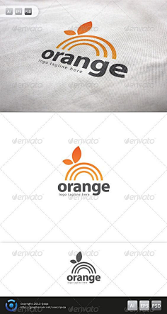 橙子logo-花瓣网|陪你做生活的设计师 | dentity logo Logo Design orange logo orange logo brand orange logo ...