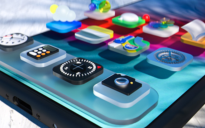 C4D iPhone APP icon