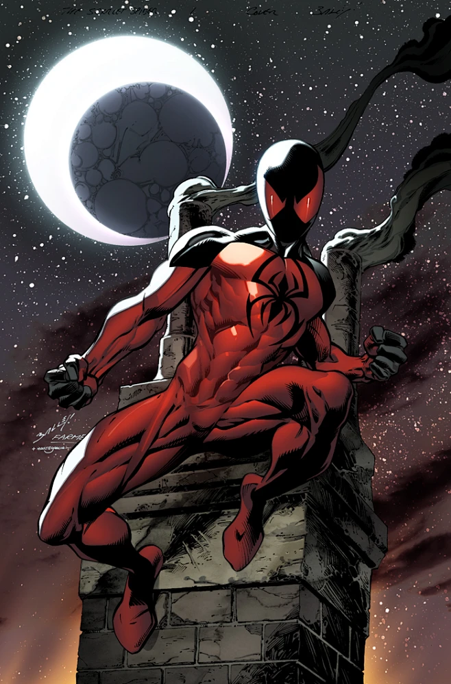 Scarlet Spider. Mark Bagley variant. by MarteGracia-花瓣网