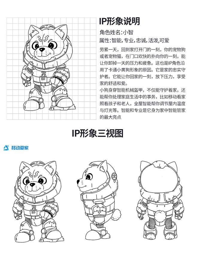 Ip角色设计说明 花瓣网