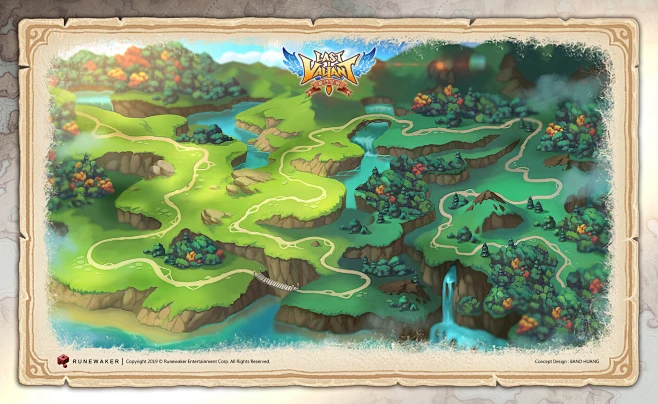 Adventure Map I-花瓣网