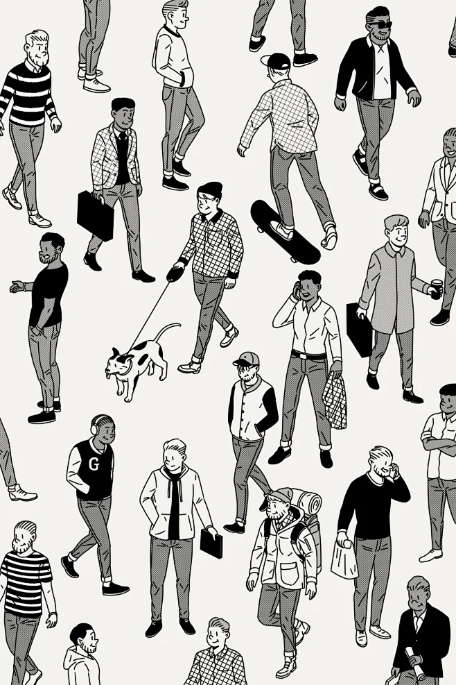 Goodfellow & Co : Illustrations commissioned for the branding and ...