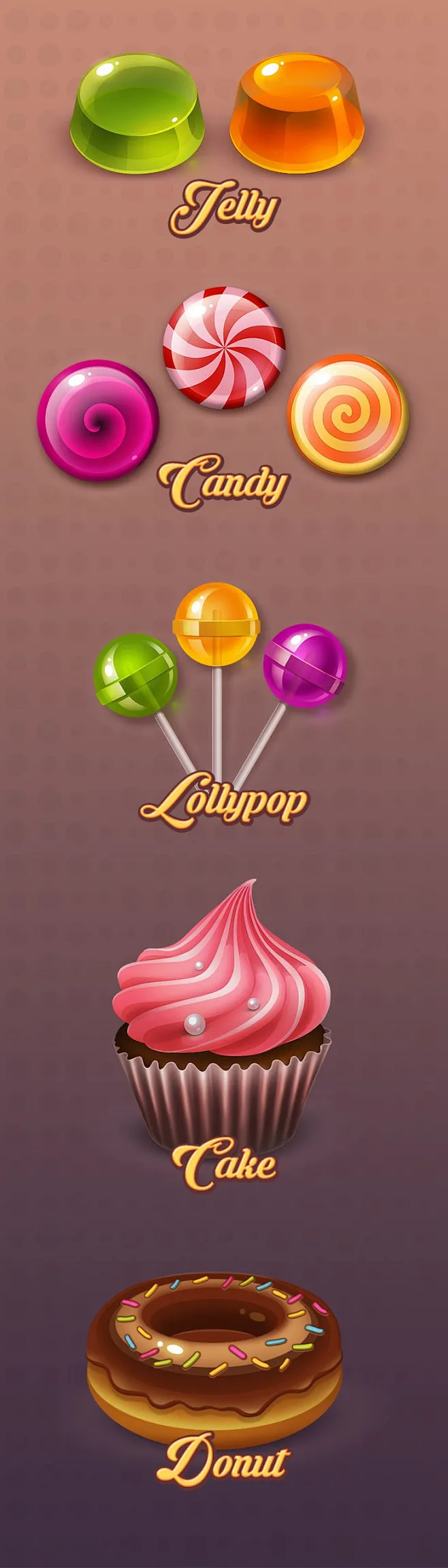 Sweets on Behance-花瓣网