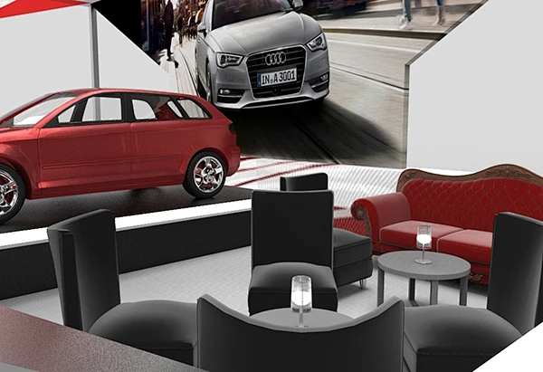 Audi Booth : Audi Booth-花瓣网