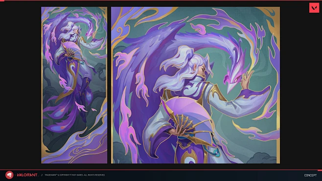 Valorant Ignite Fan Skin-花瓣网