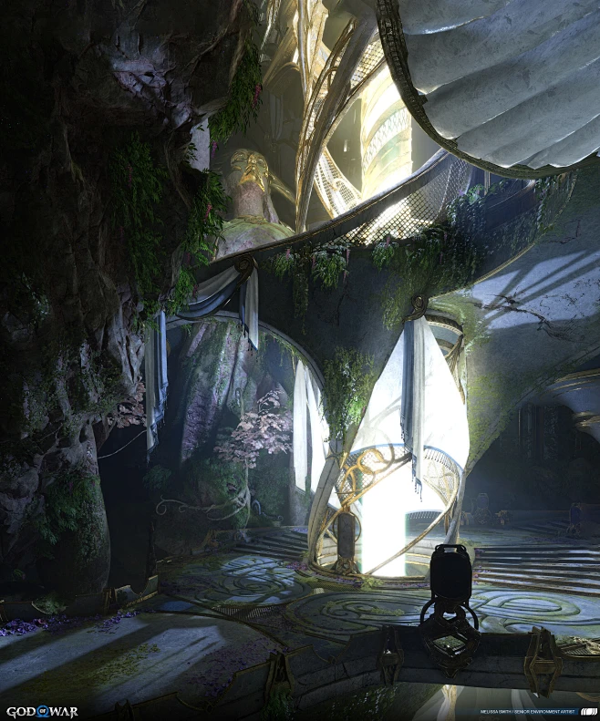 God of War Ragnarok - Alfheim Upper Areas-花瓣网