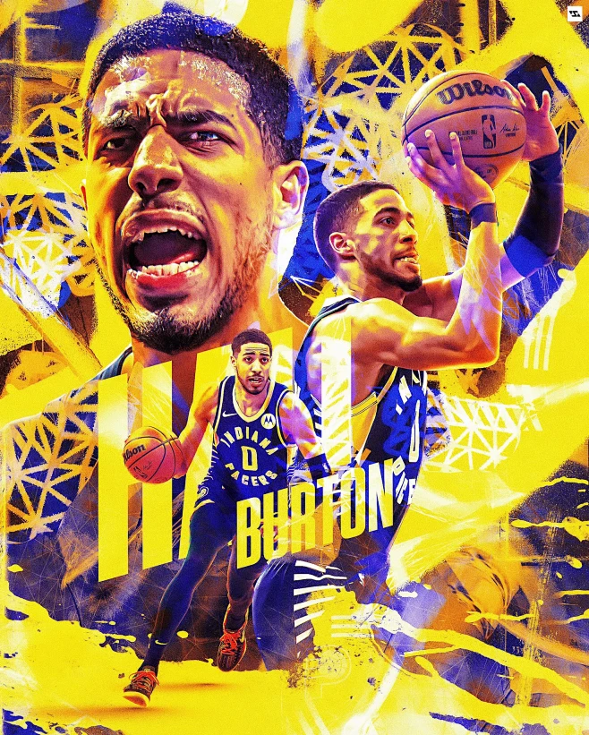 NBA NBA design NBA Art sports sports art Sports Design SMSports Pacers ...