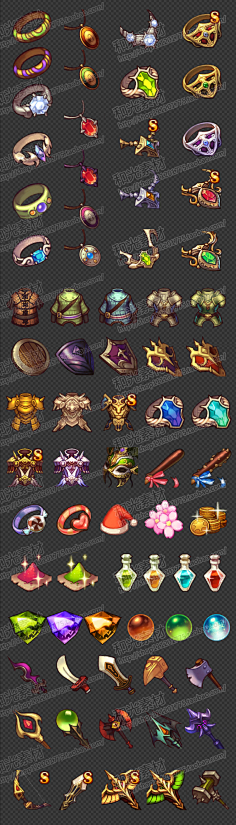 游戏图标 ( icon )-花瓣网|陪你做生活的设计师 | 标icon/角色卡牌/特效场景