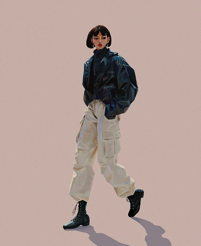 Daniel Clarke 人物作品-花瓣网