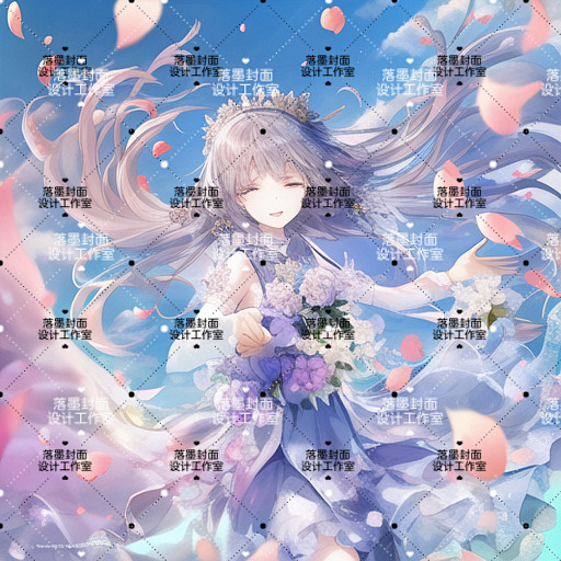 AI版权二次元女703