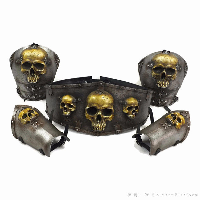 OMINOUS SKULL SET(不祥的骷髅） 套装(3)