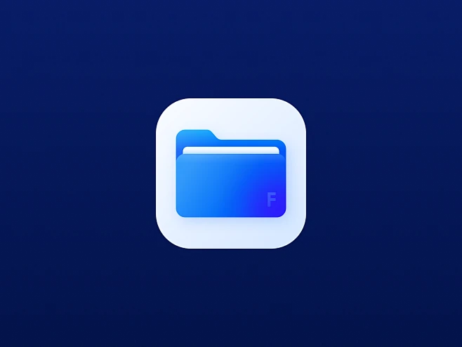 File icon app design icon ios-花瓣网