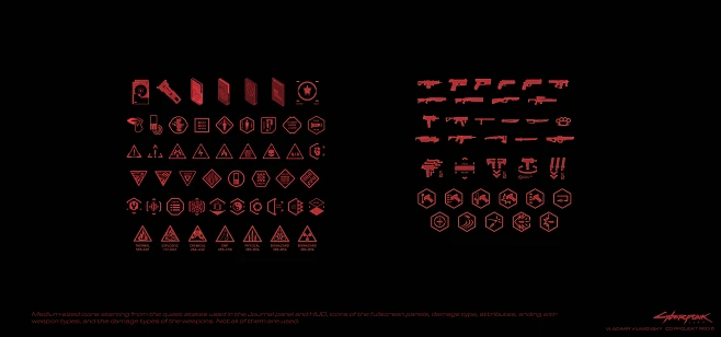 Cyberpunk 2077—User Interface (Part 2) :: Behance-花瓣网