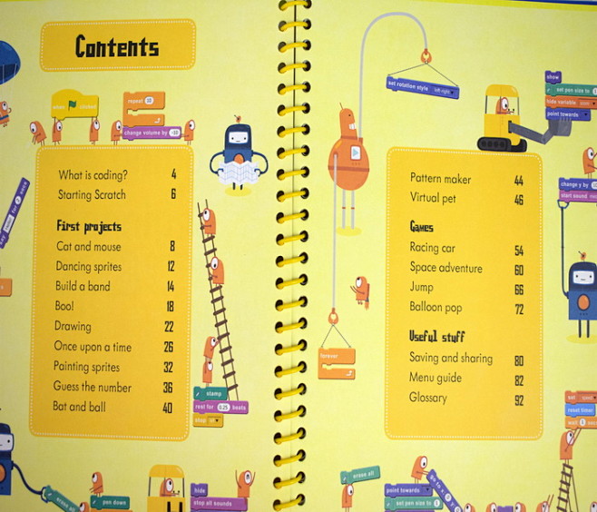 Usborne英文原版 Coding for Beginners Using Scratch 儿童Scratch软件编程入门 计算机编程初级 ...