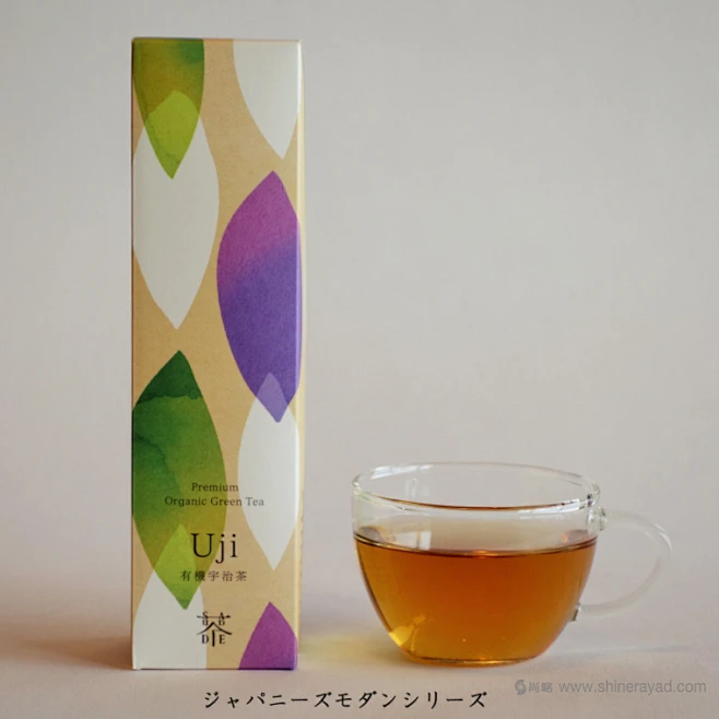 Saudade Tea 淡雅水彩插画有机茶叶品牌包装设计11-花瓣网