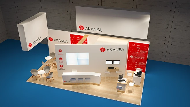 AKANEA Booth design-花瓣网