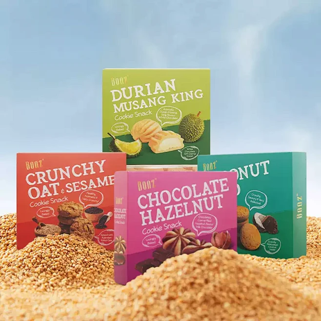 新加坡进口BONZ夹心榴莲曲奇燕麦饼干伴手礼休闲零食点心100g-tmall.com天猫-花瓣网