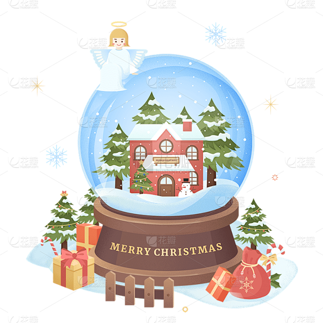 圣诞节新式节日主题