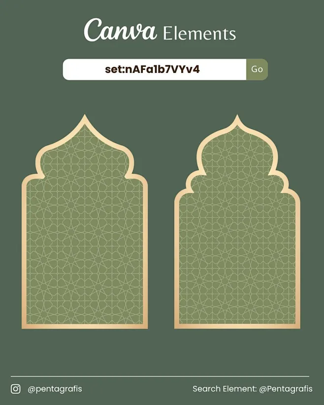 其中包括：Ramadan Frame | Canva Element | Ramadhan vect-花瓣网