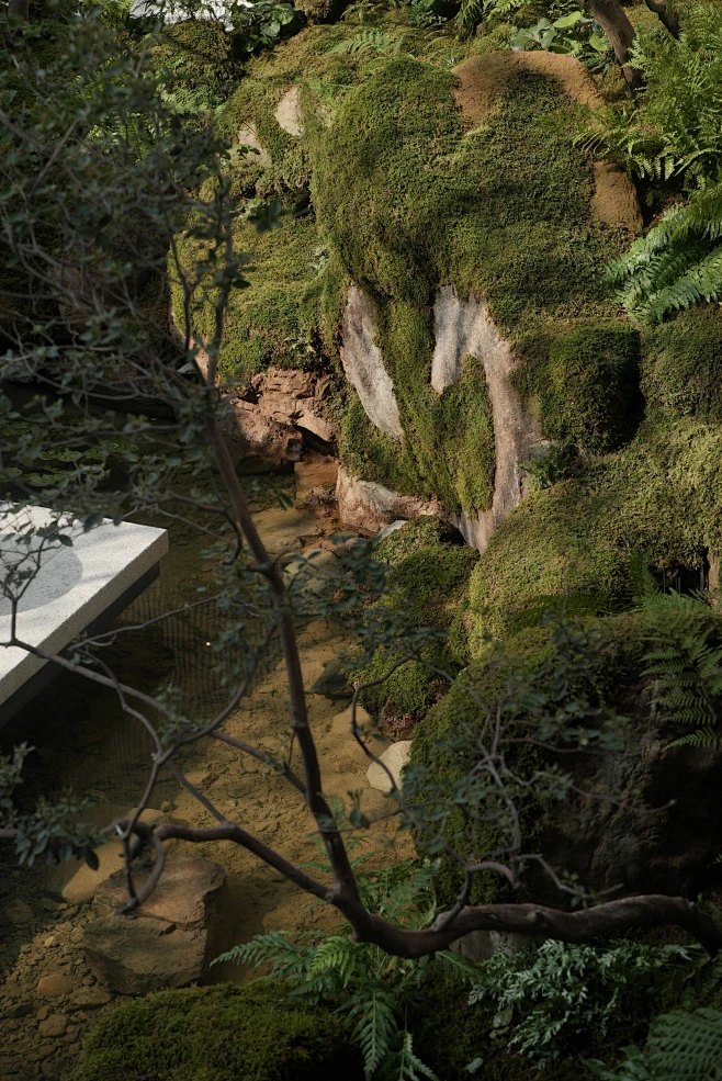 “小“庭院里的“大” 自然，金茂西安璞逸曲江示范区 / MIND STUDIO迈德景观 – mooool木藕设计网-花瓣网