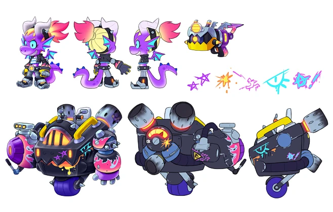 BEAST: Bio Exo Arena Suit Team [concept art]-花瓣网