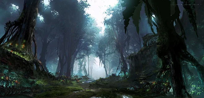 Forest, HeeWann Kim-花瓣网