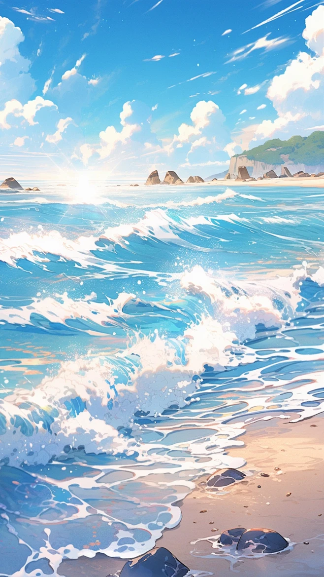 AI数字艺术场景插画-众图网-花瓣网