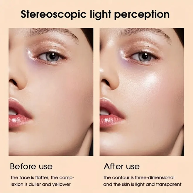 highlighter powder waterproof sweat proof long lasting makeup holding ...