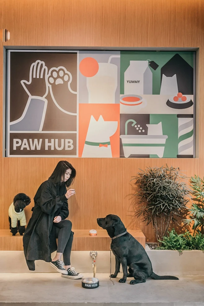 PAW HUB｜创造一个社区，让宠物家庭成为可能 / Informal 异规设计 – mooool木藕设计网-花瓣网
