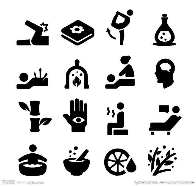 中医 重要 身体健康 图标