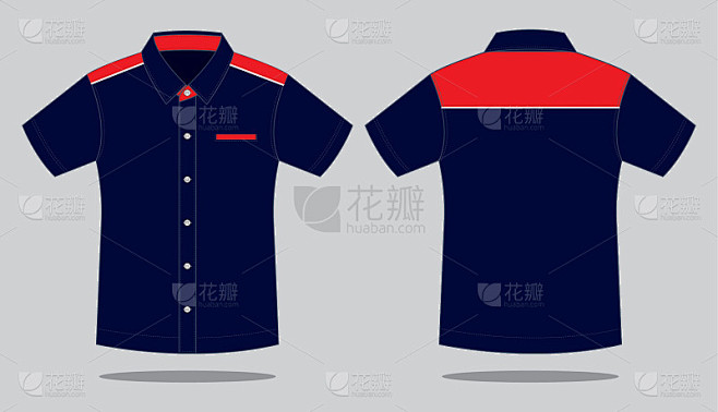 Uniform Shirt Design Vector for Template