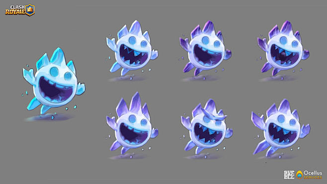 Clash Royale - Ice Spirit Evolution