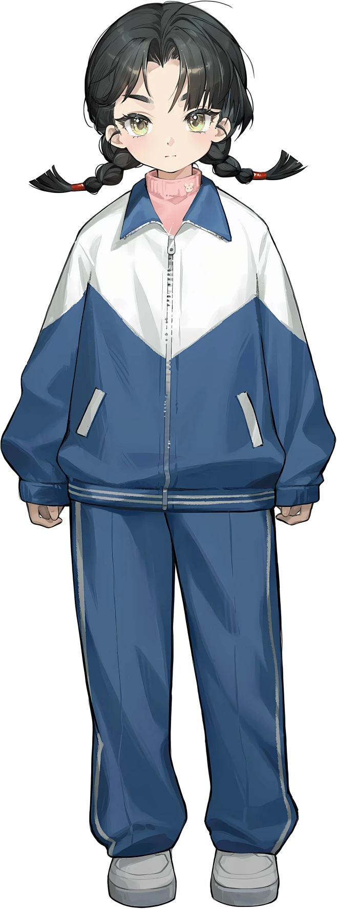 重返未来1999高清立绘——幼年梁月 - 哔哩哔哩-花瓣网