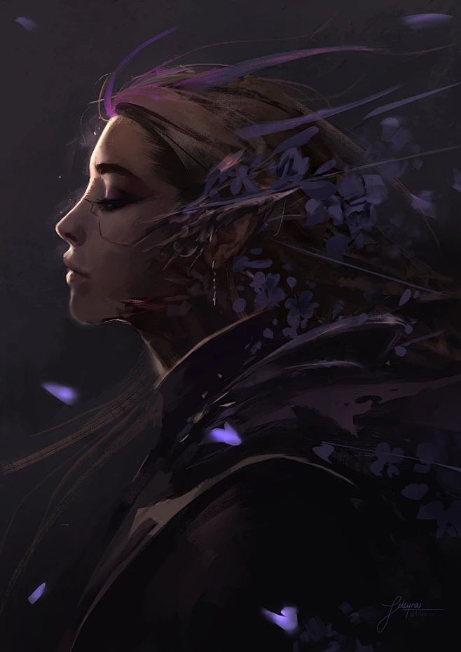 General 1920x2716 ArtStation side view portrait display women fan art ...