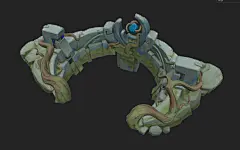 Runic, Torchlight Town Portal Platform :Stuart Grayson Post 3D Prop ...