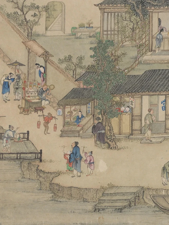 300年前，苏州CBD商圈“街拍”实录！_9_古画里有话_来自小红书网页版-花瓣网
