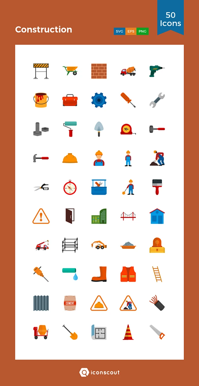 Construction Icon Pack - 50 Free Download Industry Icons | IconScout-花瓣网
