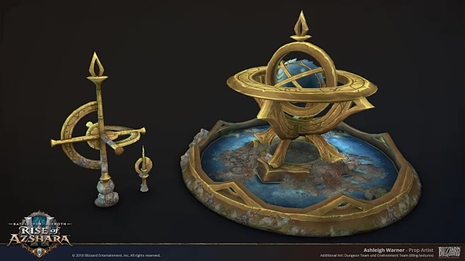 Zin-Azshari Props - World of Warcraft: Battle for Azeroth, Ashleigh ...