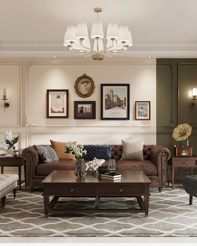 现代美式风装修，休闲与浪漫并存！-花瓣网