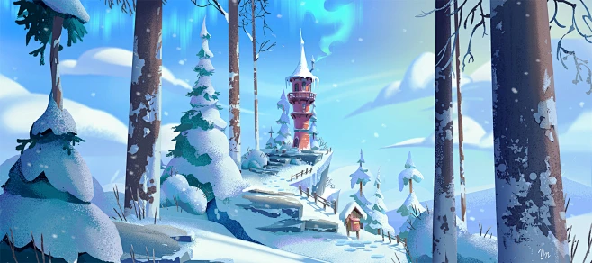 Northern Witch Tower-花瓣网