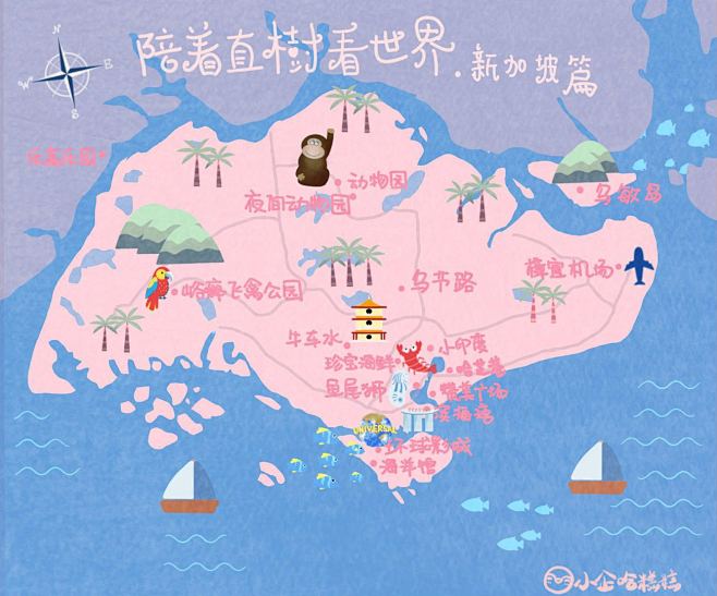 地图 新加坡