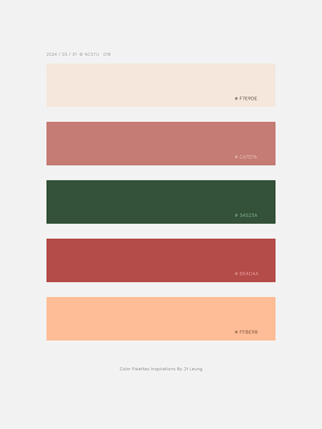 Color Palettes 018