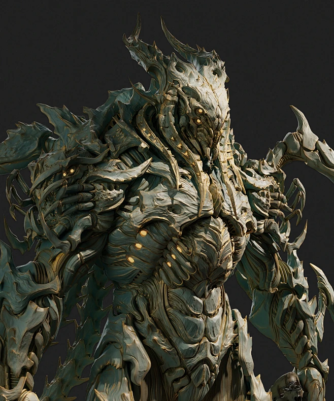 Demonic insectoid-花瓣网