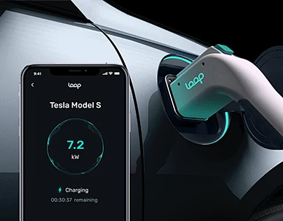 LOOP EV Charger App-花瓣网