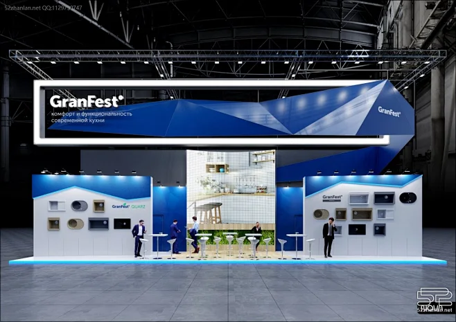 【GranFest】展台设计分享 – 52展览设计-花瓣网