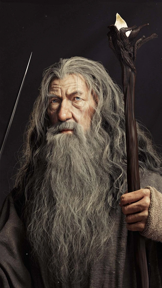 Gandalf Fanart-花瓣网